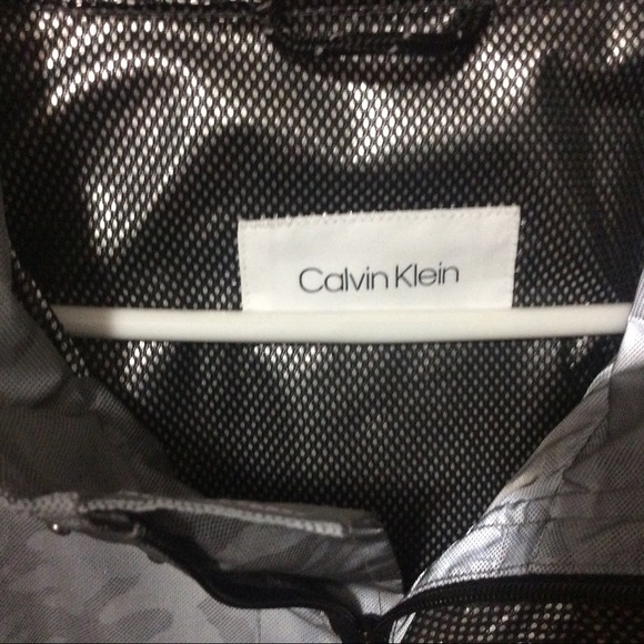 Calvin Klein | Jackets & Coats | Mens Calvin Klein Reflective Raincoat ...